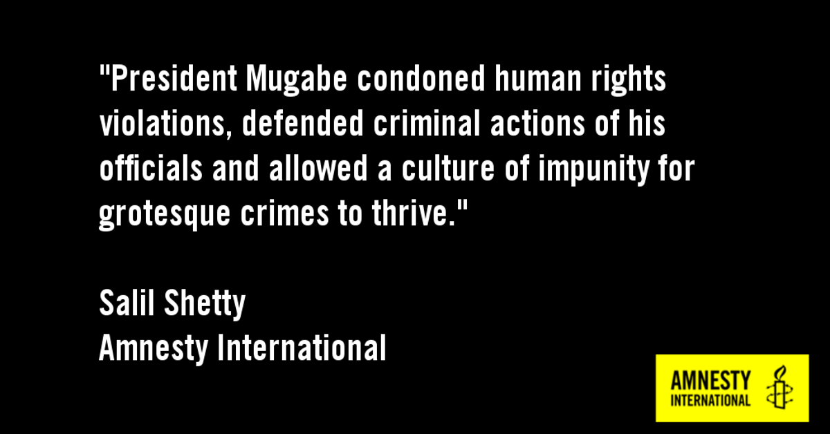 Zimbabwe Post Mugabe Government Must Open New Chapter Of Respect Of