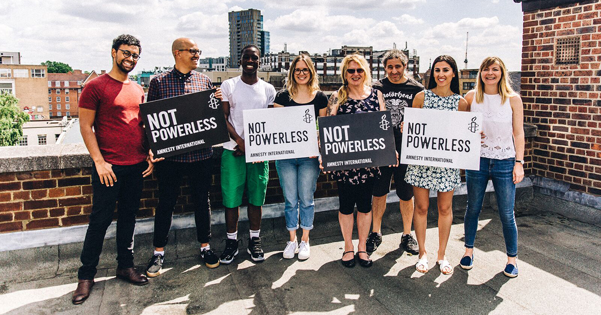 Together we are powerful | Amnesty International UK