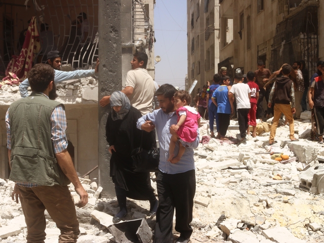 Syria: cluster munitions and barrel bombs being used against civilians ...
