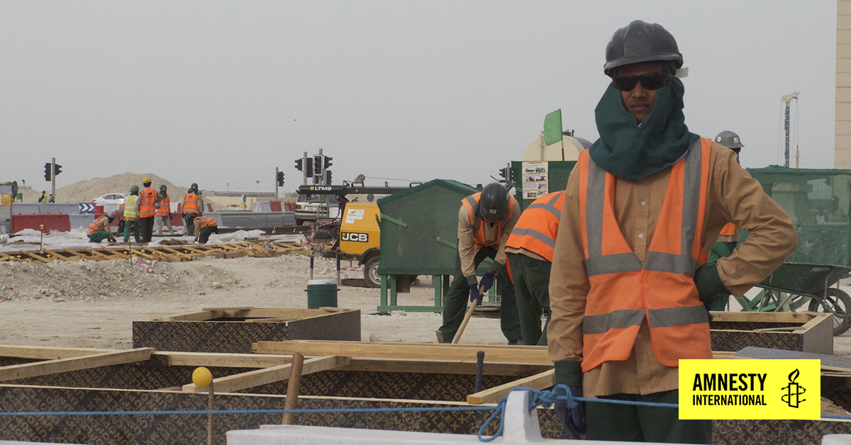 Qatar: World Cup migrant workers unpaid for months | Amnesty ... Qatar: World Cup migrant workers unpaid for months | Amnesty ...