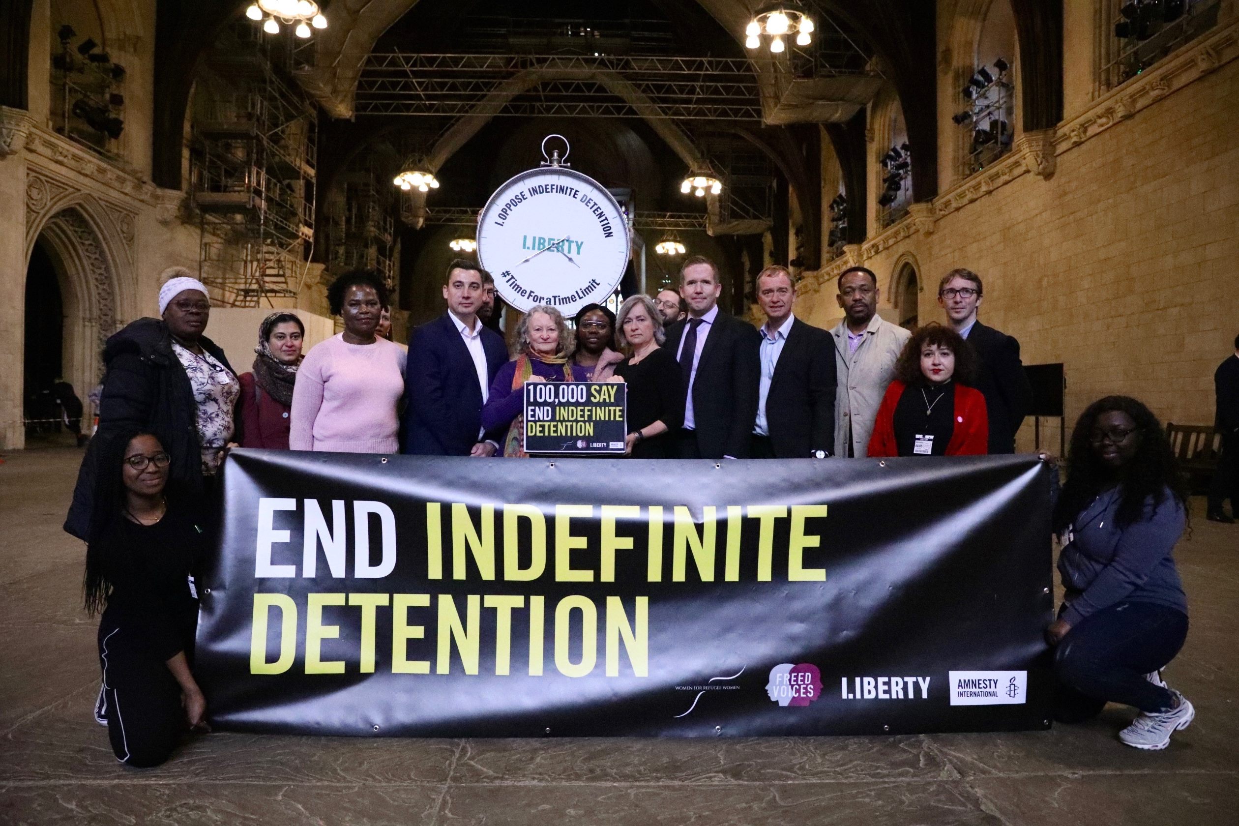Home Secretary handed 100,000-strong petition demanding end to ...