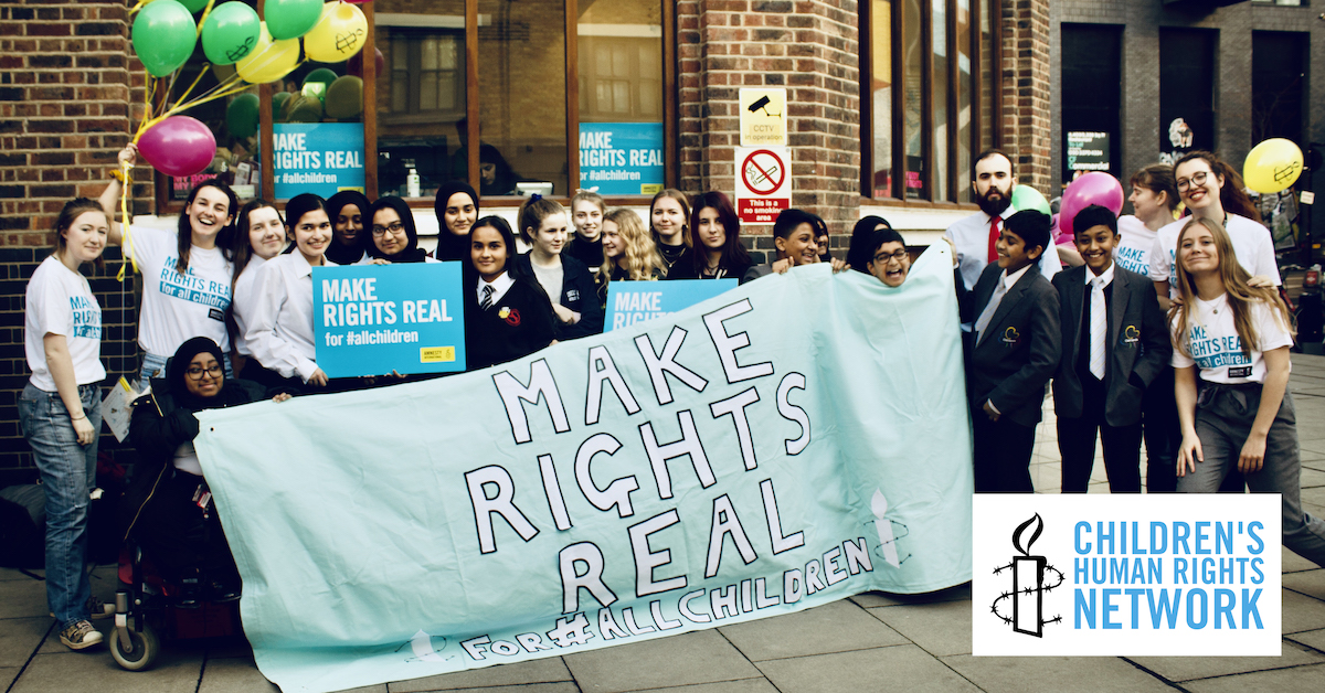 Make rights real for all children | Amnesty International UK