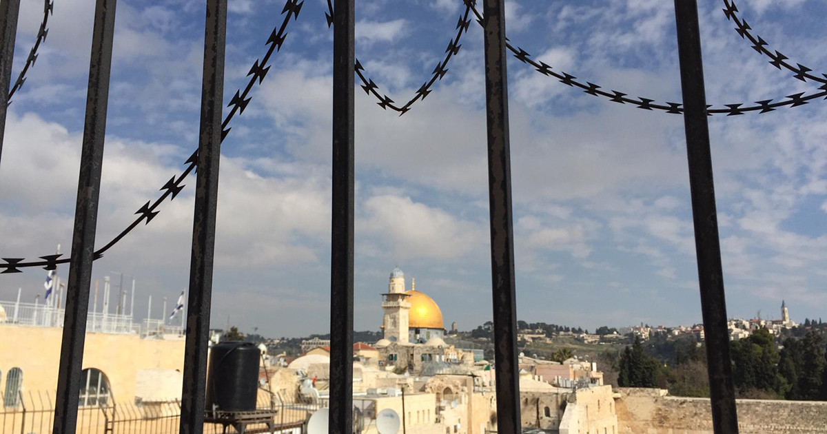 The other side of the barbed wire - five days in Israel and Palestine ...