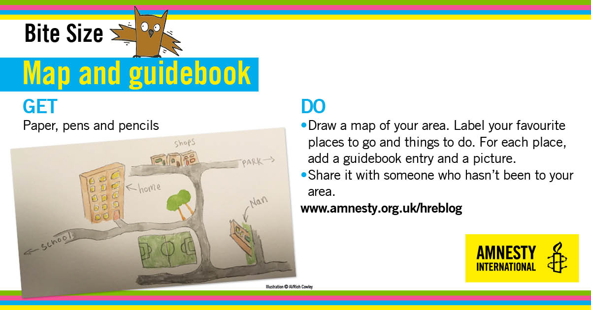 Map and Guidebook - Bite Size Activity