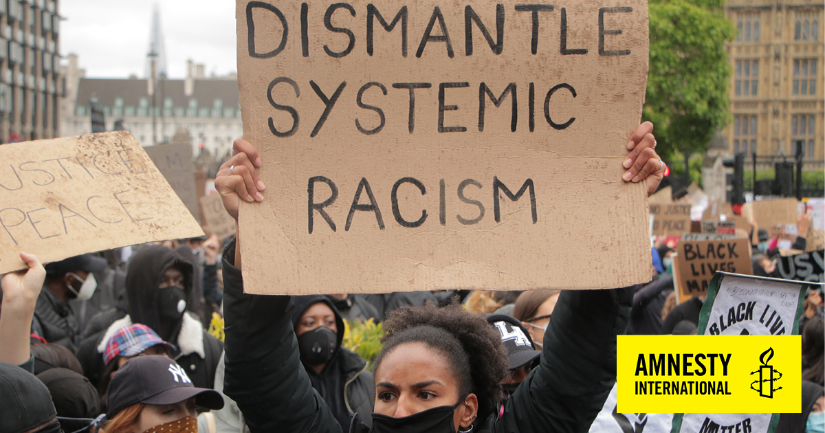 Amnesty raises concerns of policing at Black Lives Matters protests