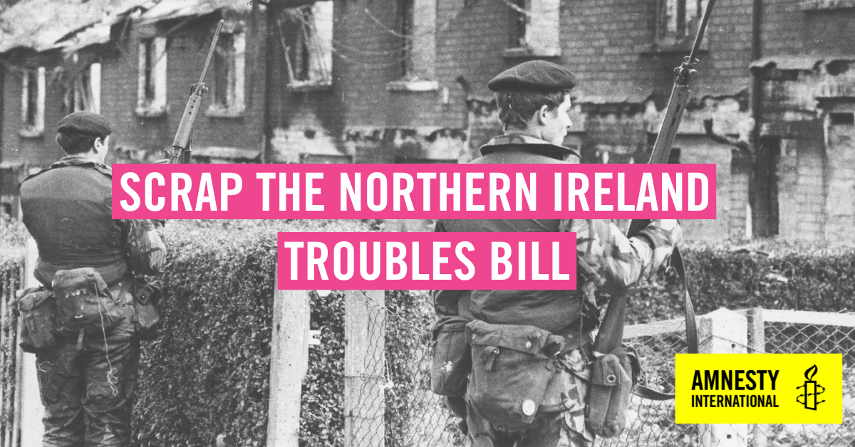 Northern Ireland Troubles Bill | Amnesty International UK