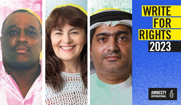 Write for Rights: Global letter writing movement stands with victims of ...