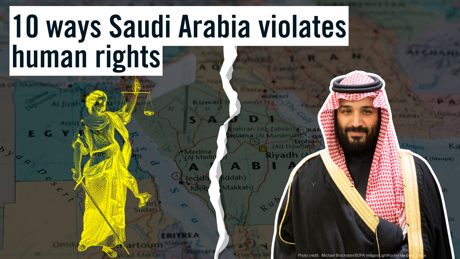 Ten ways that Saudi Arabia violates human rights