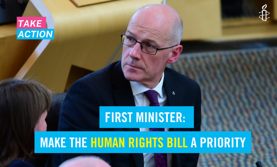 First Minister: Scotland needs the Human Rights Bill