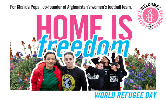 “From playing for fun to building a movement”: Khalida Popal on ...