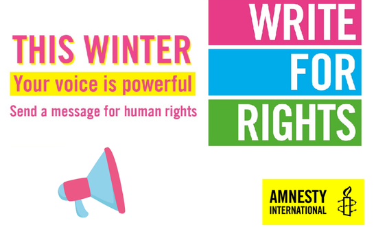Order your Write for Rights Handbook | Amnesty International UK